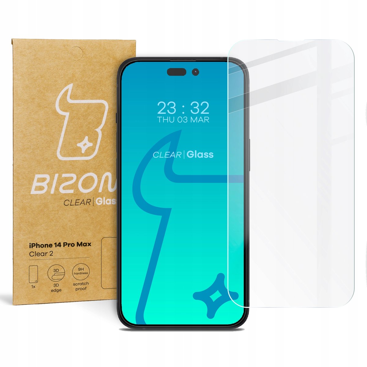 Szkło Hartowane Bizon Do Iphone 14 Pro Max, Szybka - Bizon | Sklep ...