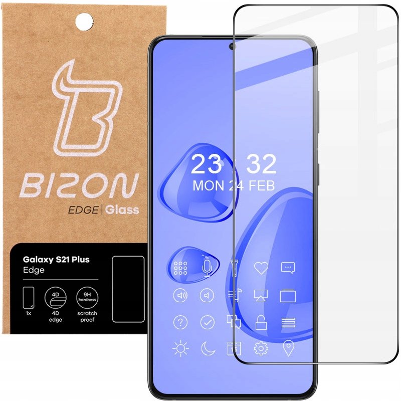 Szkło Hartowane Bizon Edge Do Galaxy S21 Plus - Bizon | Sklep EMPIK.COM
