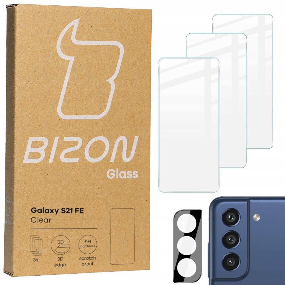 Szkło Hartowane Bizon Glass Clear Do Galaxy S21 Fe - Bizon | Sklep EMPIK.COM