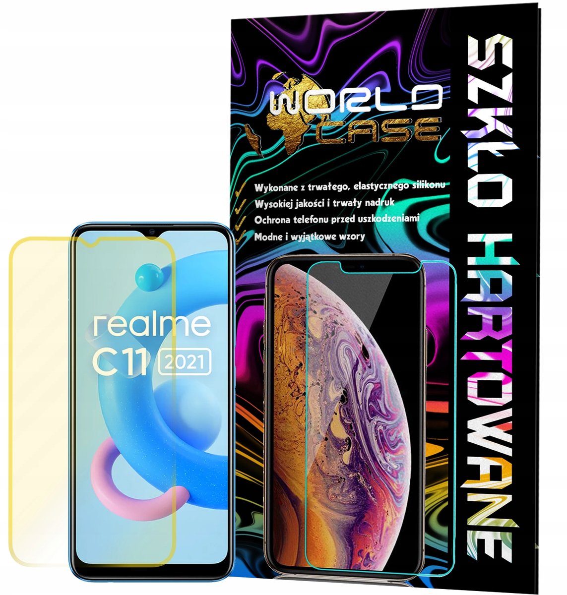 SZKŁO HARTOWANE DO REALME C11 / C11 2021 / C20 NA EKRAN SZKIEŁKO OCHRONNE - Realme | Sklep EMPIK.COM