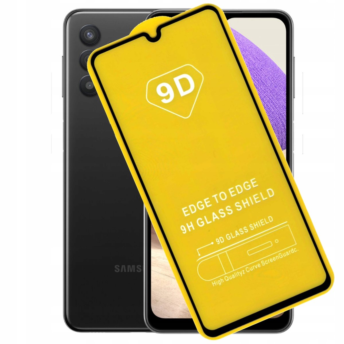 Szkło Hartowane Full Glue 9D do Samsung A32 4g - Lulek | Sklep EMPIK.COM