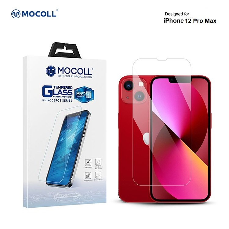 Szkło hartowane Mocoll Clear 2,5D do Apple iPhone 12Pro / 13 - Mocoll | Sklep EMPIK.COM