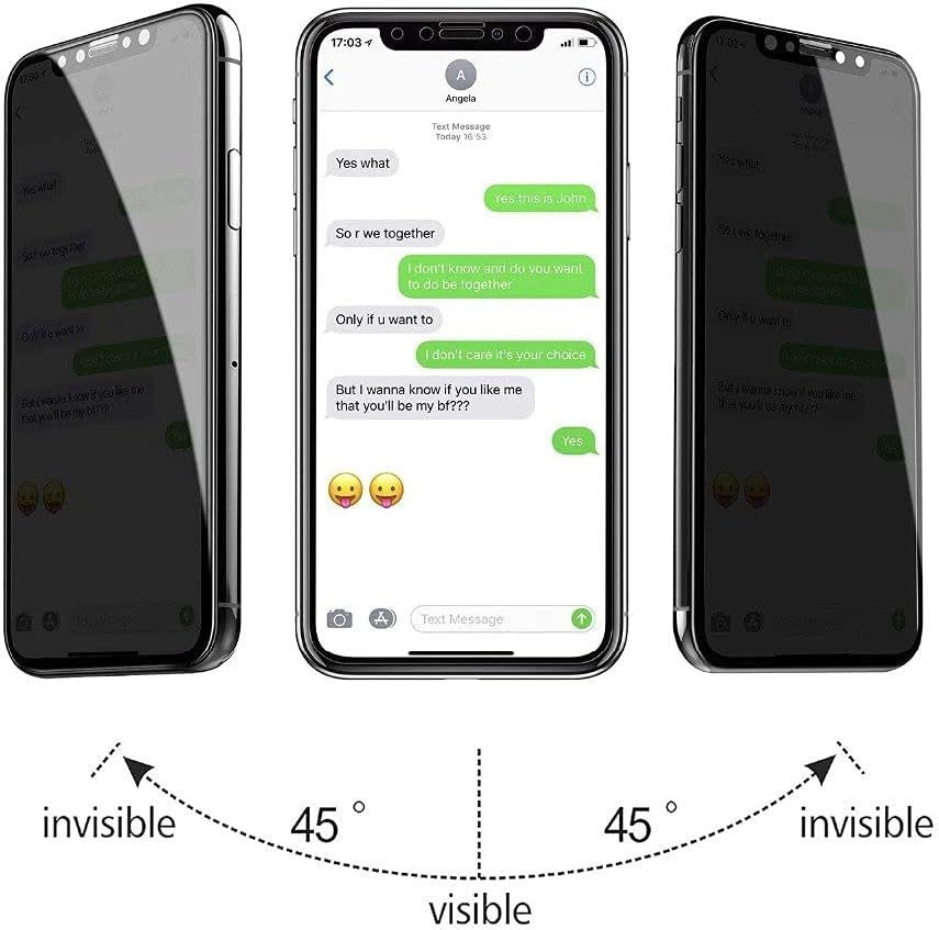Szkło hartowane prywatyzujące do Apple iPhone 16 Pro [TIF ...