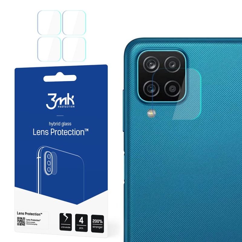 Szkło hybryda na aparat do Samsung Galaxy M12 3mk - 3MK | Sklep EMPIK.COM