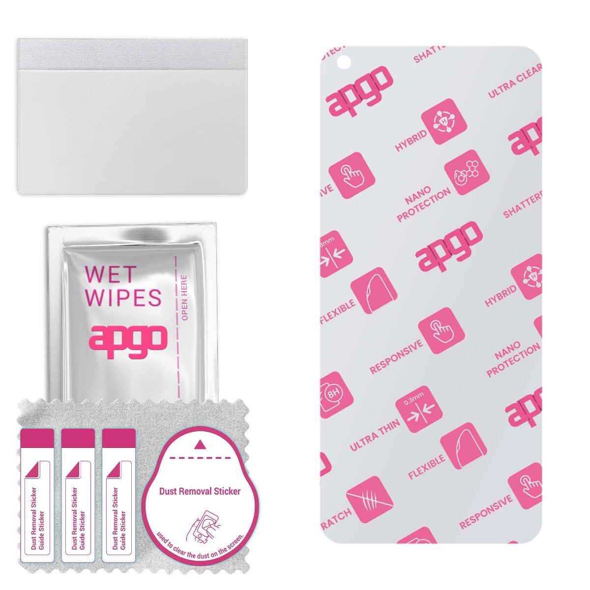 Szkło hybrydowe do Oppo Reno6 CPH2235 - apgo | Sklep EMPIK.COM