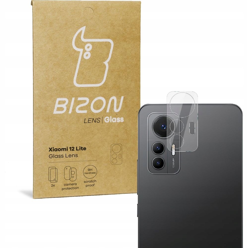 Szkło na aparat Bizon Glass do Xiaomi 12 Lite - Bizon | Sklep EMPIK.COM