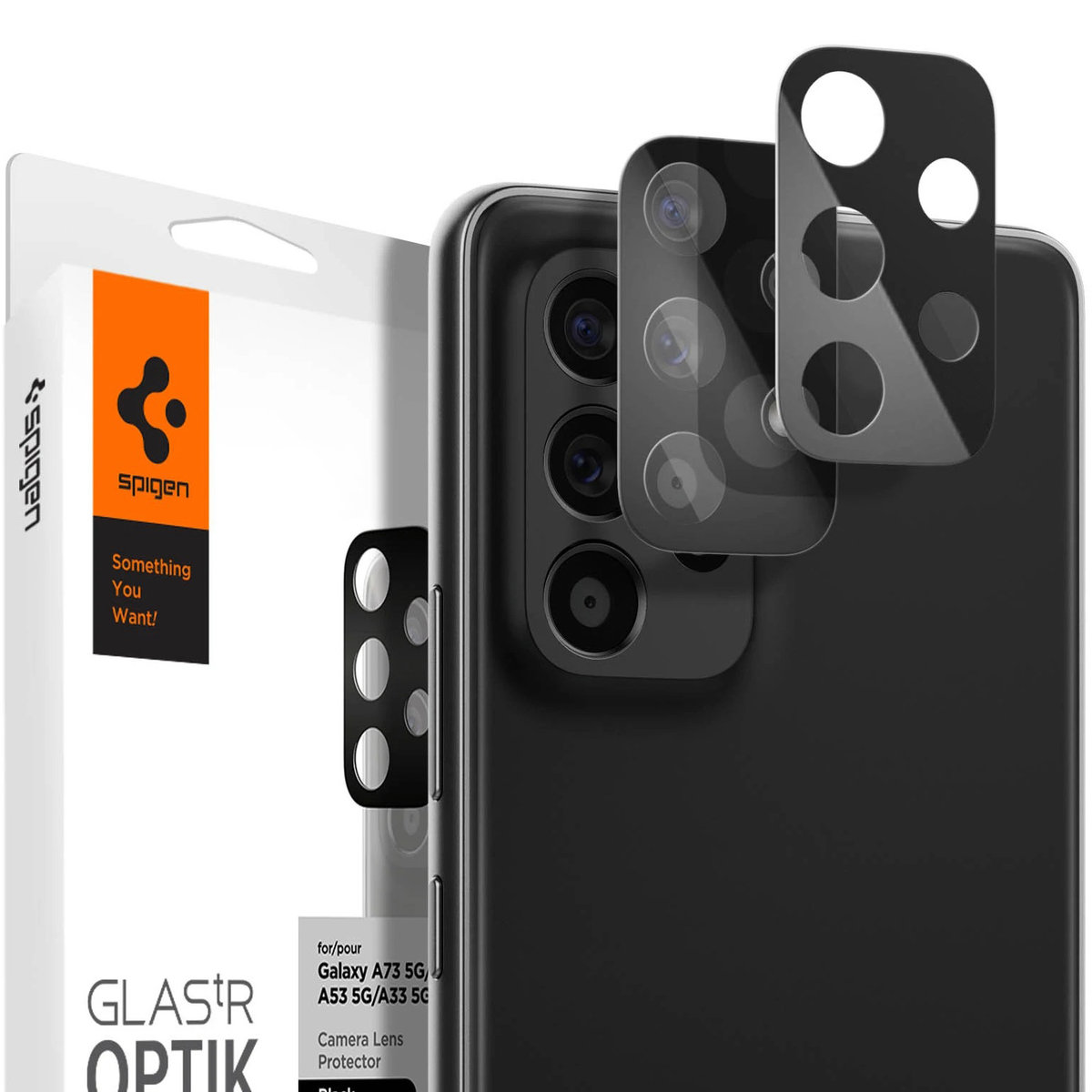 Szkło Na Aparat Do Galaxy A73-A53-A33 5G, Spigen - Spigen | Sklep EMPIK.COM