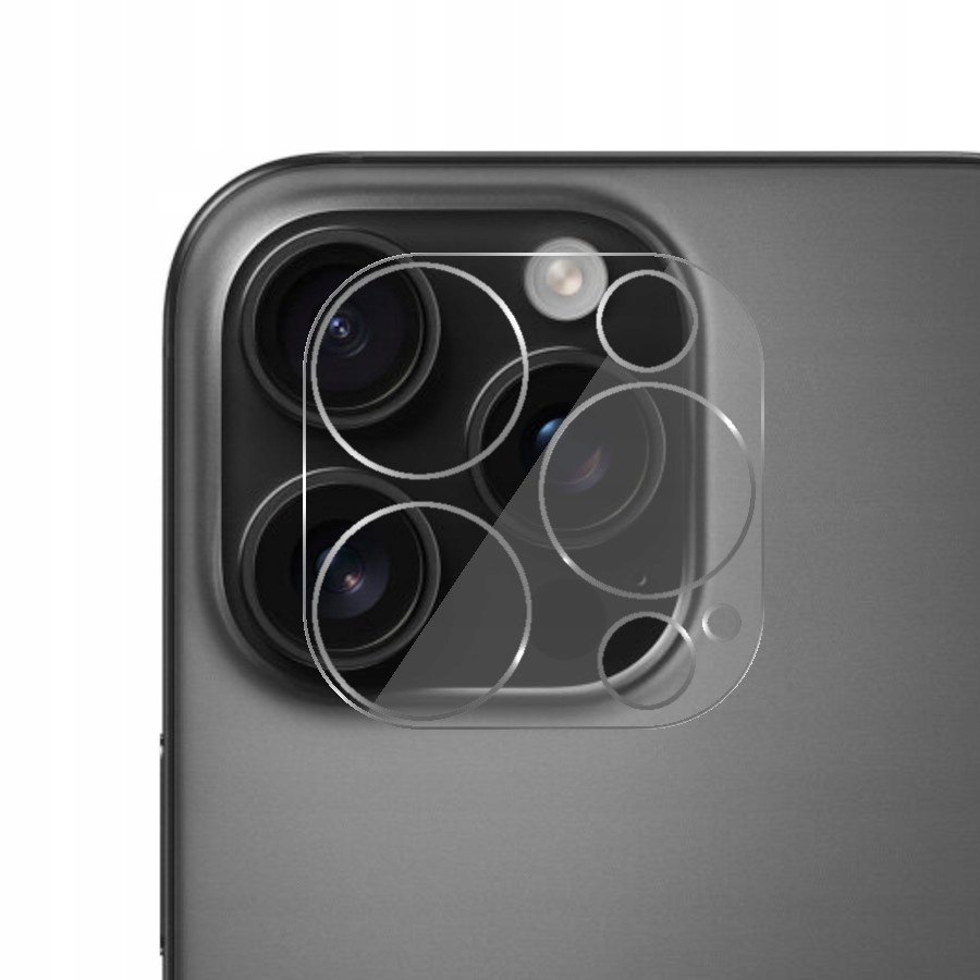 Szkło NA OBIEKTYW APARAT do IPhone 16 Pro / Pro Max BACK CAMERA GLASS ...