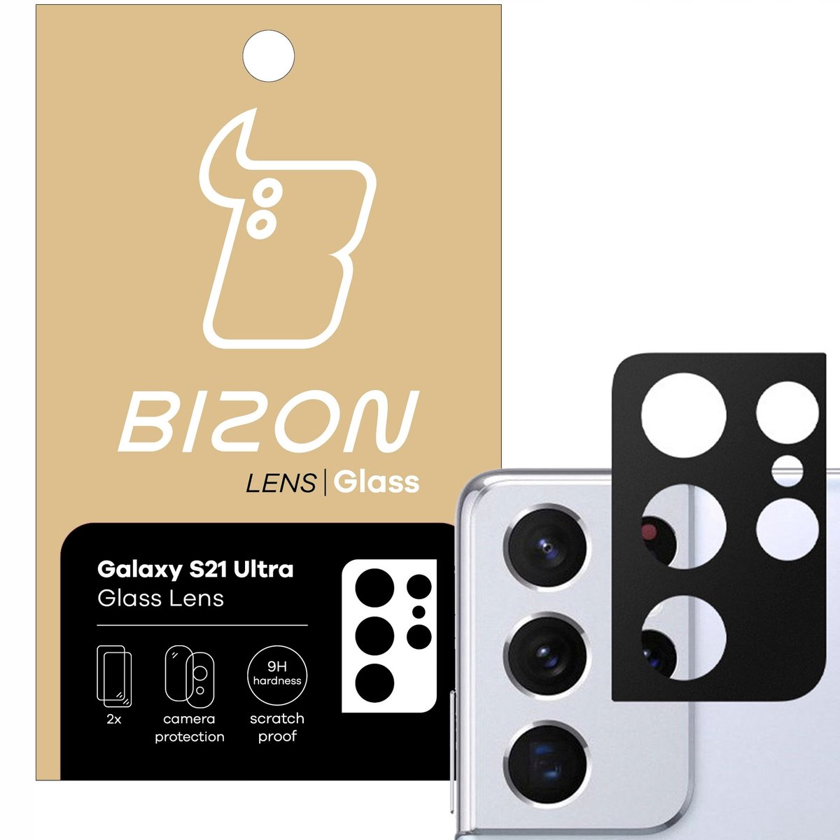Szkło Na Obiektyw Do Galaxy S21 Ultra, Bizon Lens - Bizon | Sklep EMPIK.COM