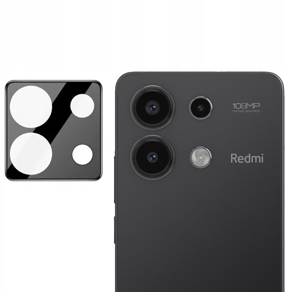 Szkło ochronne na obiektyw do Xiaomi Redmi Note 13 4G, na aparat ...