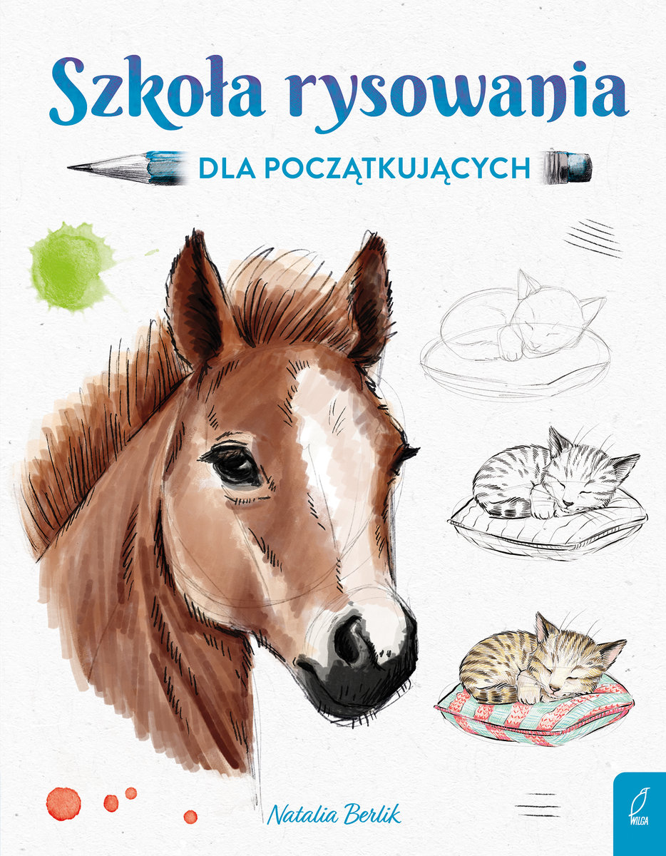 Szkoła rysowania dla początkujących - Berlik Natalia | Książka w Empik