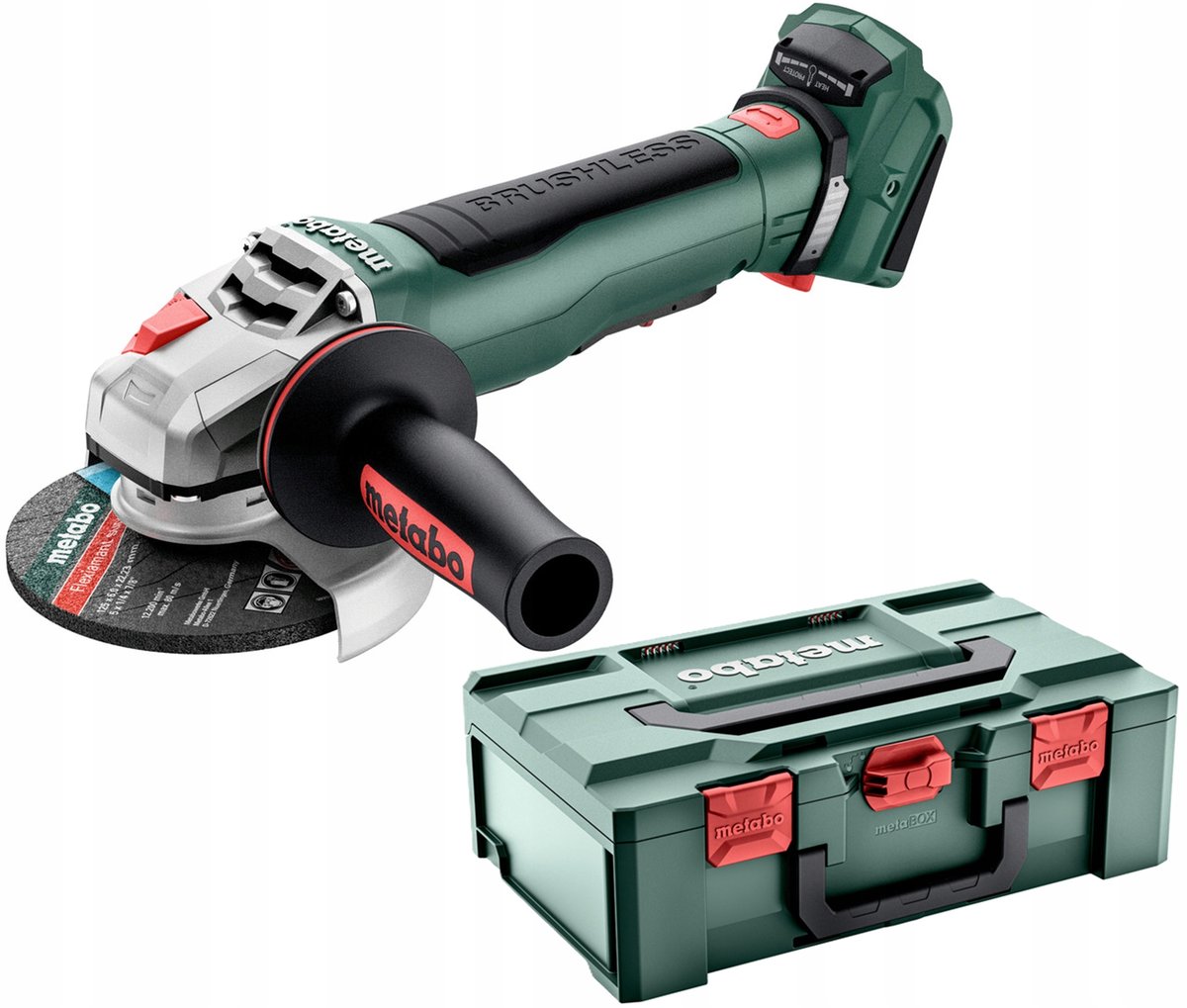 SZLIFIERKA KĄTOWA AKUMULATOROWA METABO WPB 18 LT BL 11-125 Quick 125mm 18V - Metabo | Sklep ...