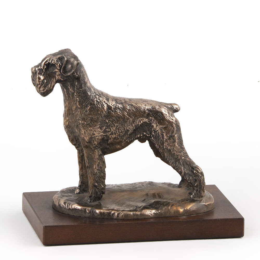 Sznaucer, Schnauzer I - statuetka psa, figurka do biura, trofeum na ...