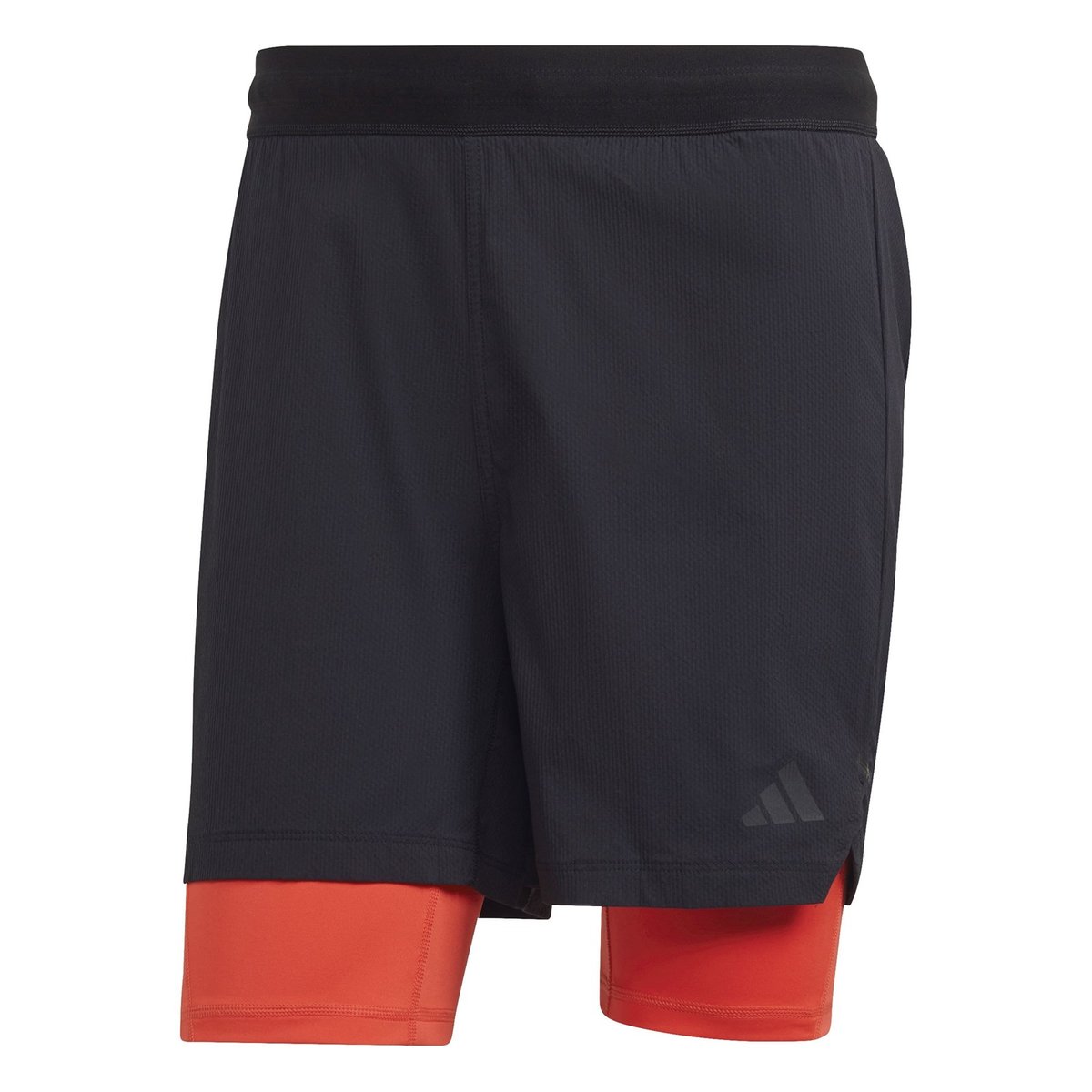 Szorty męskie adidas POWER WORKOUT 2IN1 czarne HY0778-M - 13 cm ...