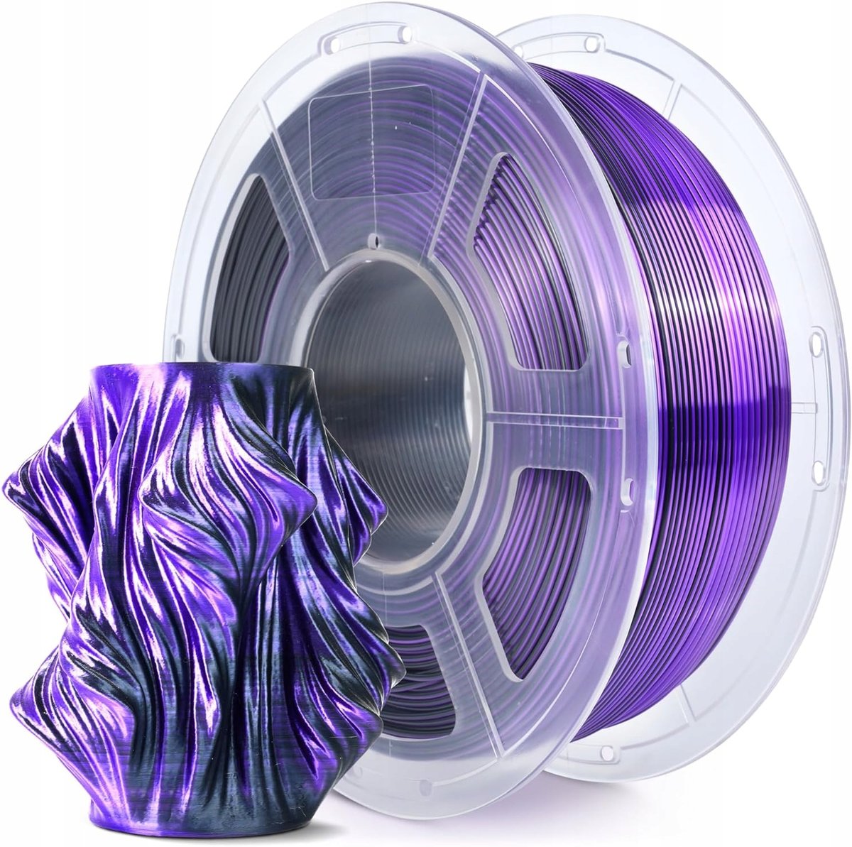 SZPULA FILAMENT SUNLU 1.75 mm SILK PLA+ Plus Brass 1kg Dokładność 0,02 ...