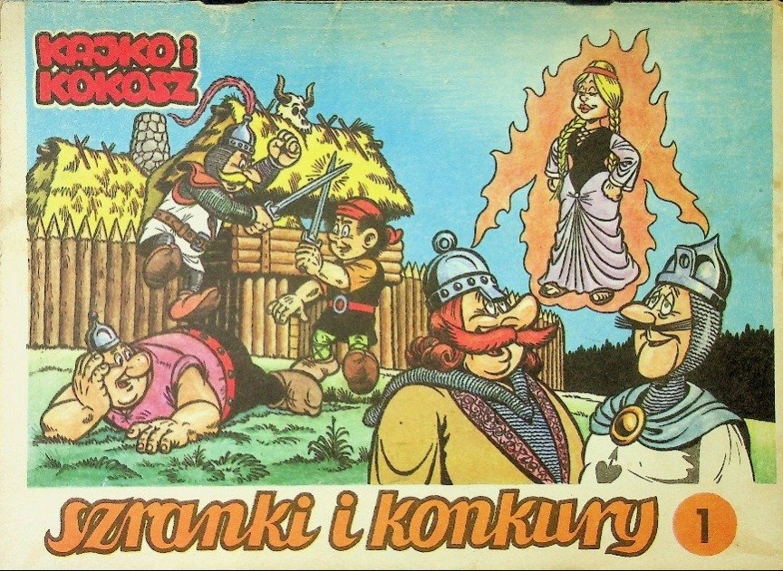 Szranki i konkury. Część 1. Kajko i Kokosz - Christa Janusz | Książka w ...