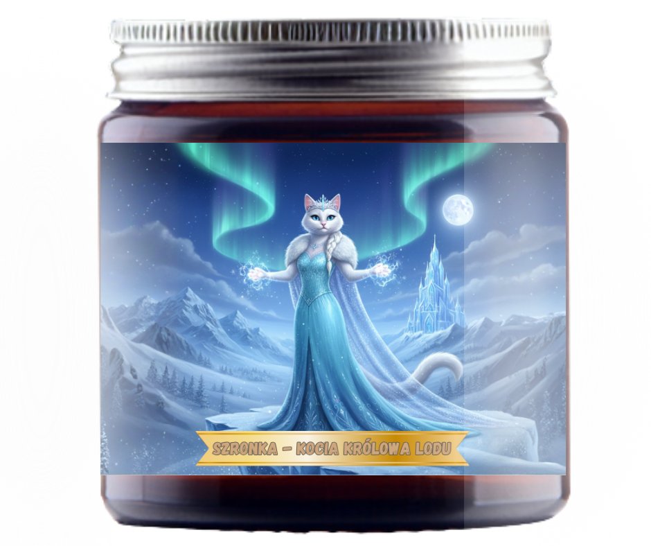 Szronka Królowa Lodu Świeca Sojowa 120Ml Koci Gród - Mamasi Candle ...