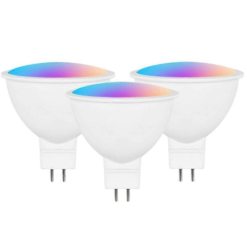 szt. 12 V WiFi Tuya Inteligentna żarówka LED MR16 RGB + CW Ściemnialna ...