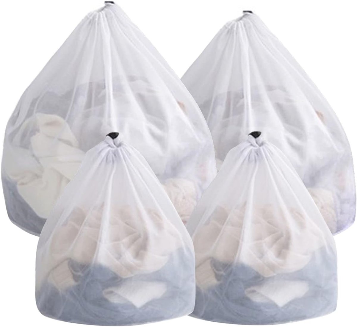 Szt. Worków Siatkowych Na Pranie, 2 Bardzo Duże Białe Worki Na Pranie ...