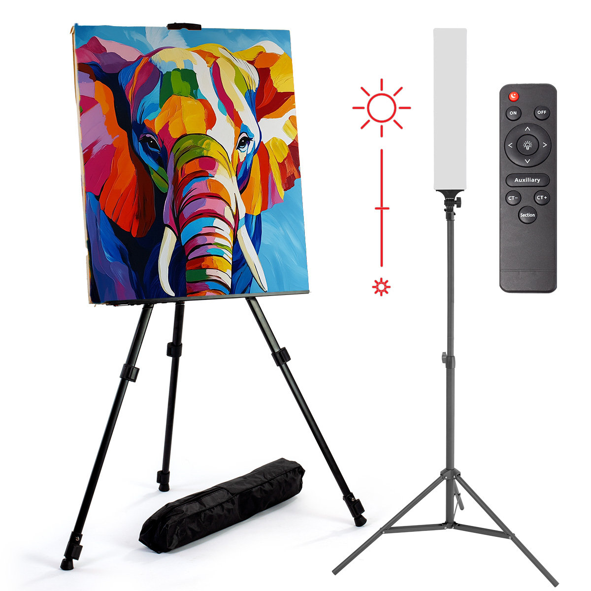 Sztaluga Malarska 180cm + Lampa Panelowa LED RL-100 - CineGEN | Sklep ...