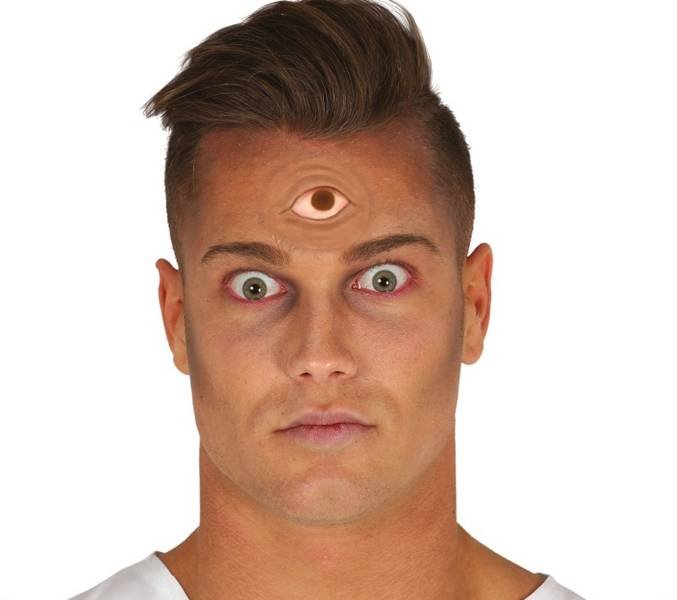 Sztuczna Rana Trzecie Oko - Guirca | Przyjęcia i okazje w Sklepie EMPIK.COM