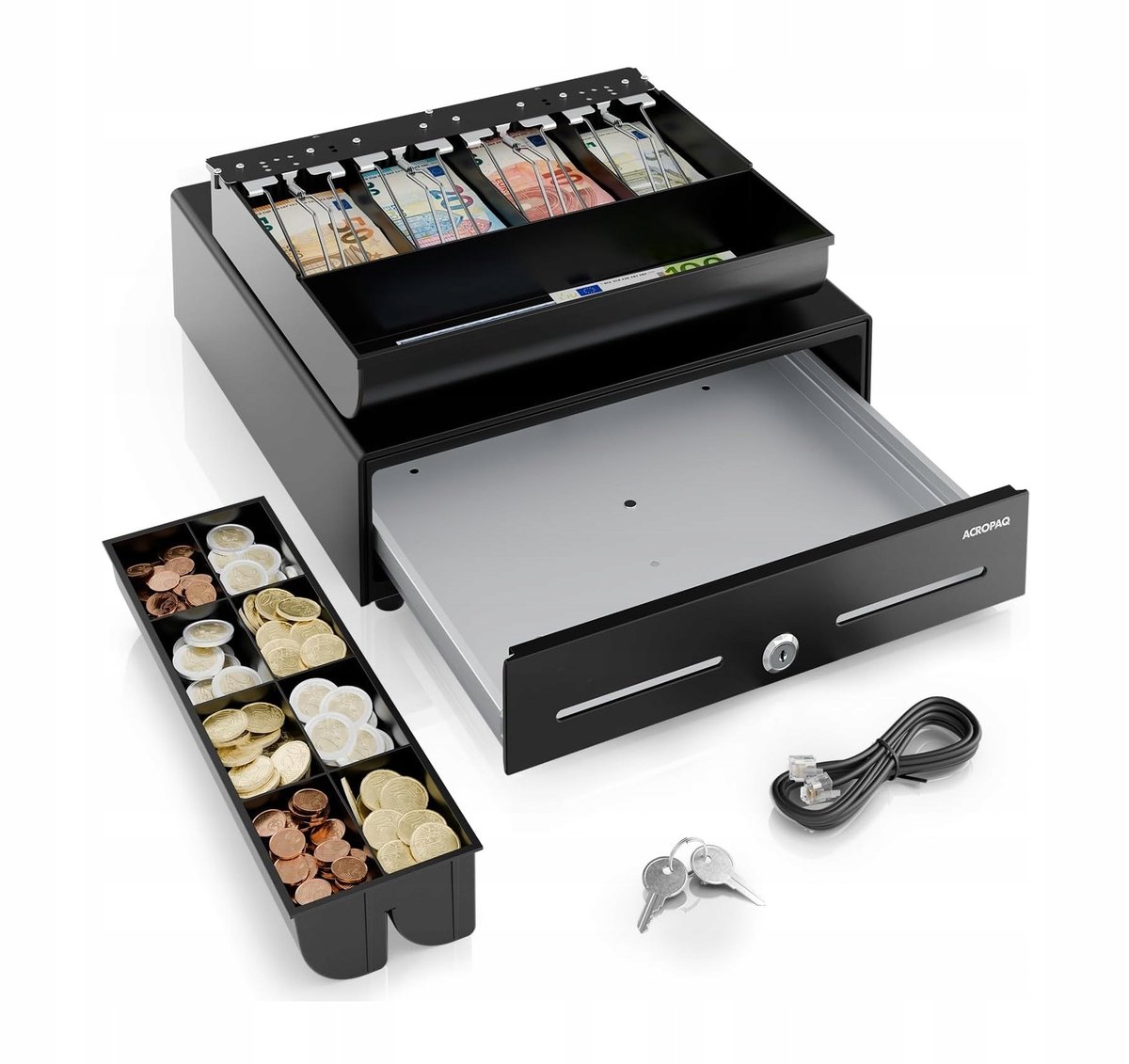 SZUFLADA KASOWA KASETKA 33 x 33,5 x10 cm na pieniądze banknoty bilon - Inna marka | Sklep EMPIK.COM