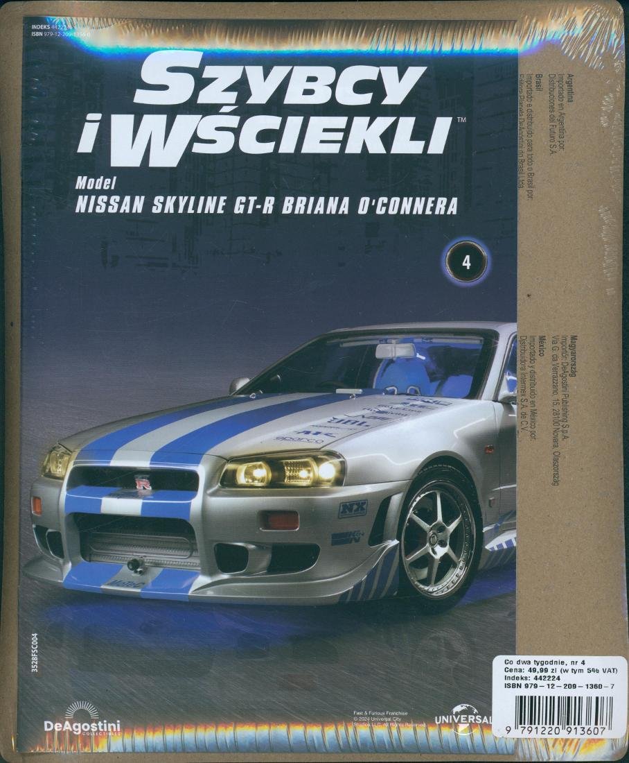 Szybcy i Wściekli Nissan Skyline GT-R Briana O'Connera - De Agostini ...