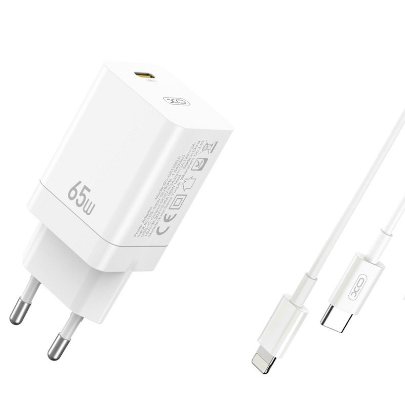 Szybka Ładowarka Pd Apple Iphone 65W Gan + Kabel - XO | Sklep EMPIK.COM