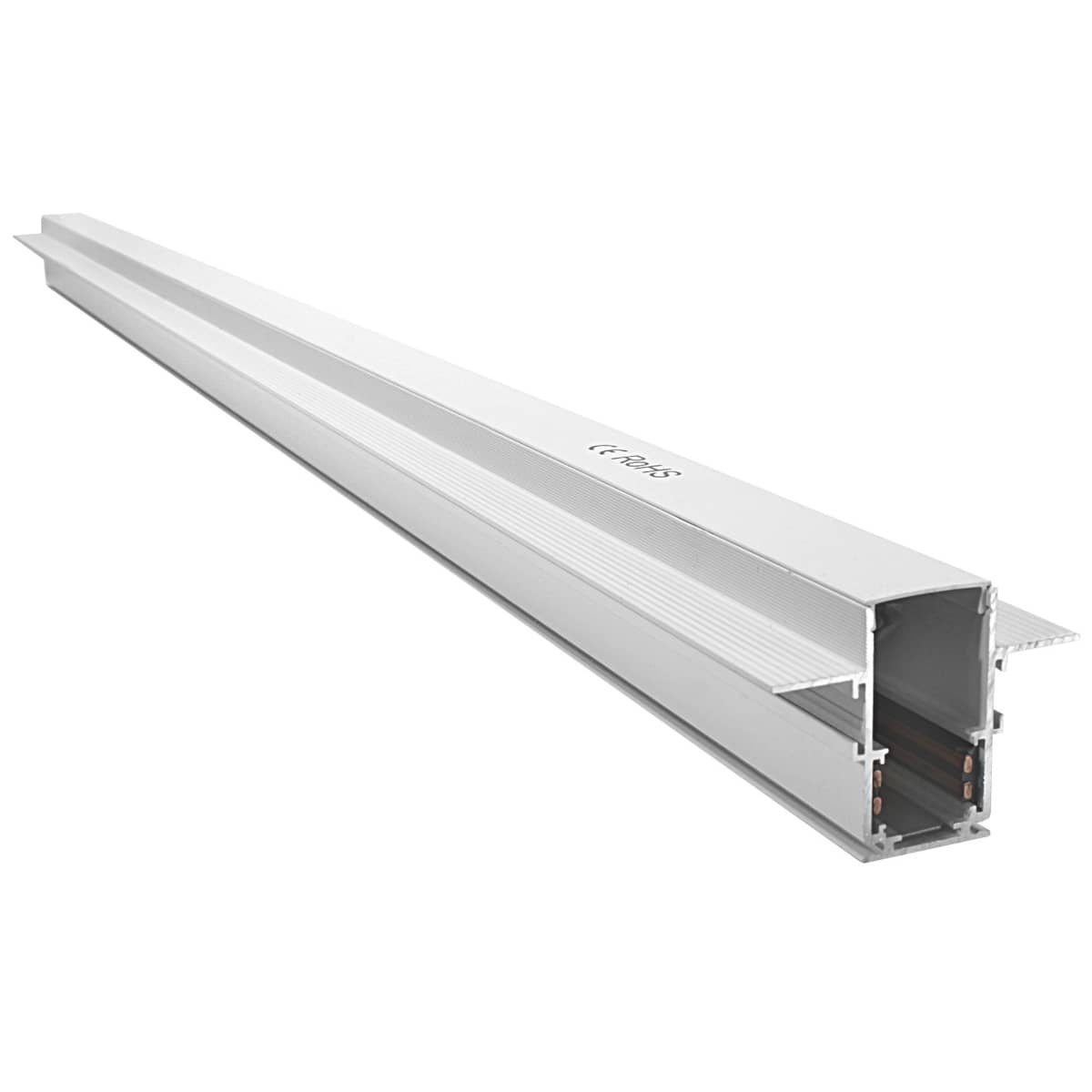 Szynoprzewód podtynkowy magnetyczny 830 Domeno LED metalowy biały ...