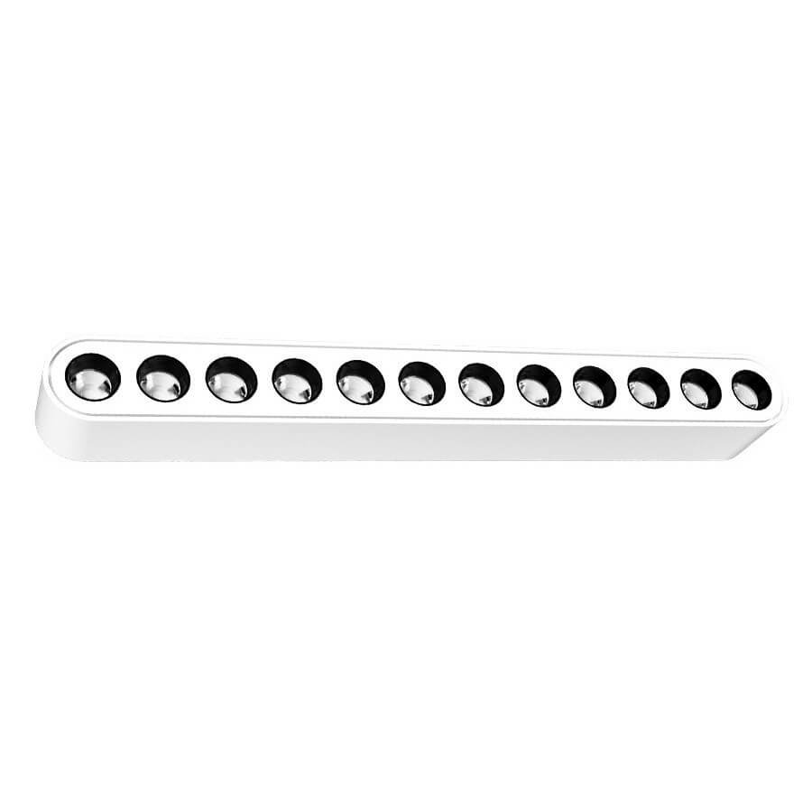 Szynowa lampa magnetyczna Magnetic LP-636-MAG SLIM 12W 3WH 3000K biała ...