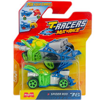 T-RACERS 2.0 MIX 'N RACE MAGIC BOX CRAZY 001 SAMOCHÓD POJAZD SPIDER ROD ...