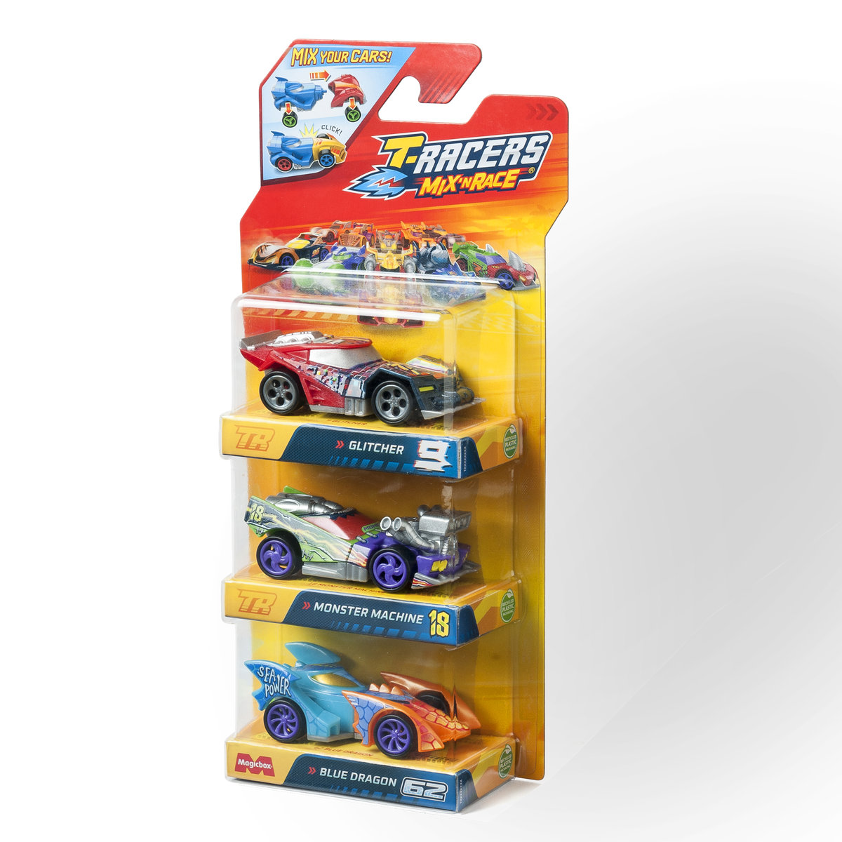 T-RACERS MIX 'N RACE - Pack 3 Blister 1x16 (V.0) 3/4 - T-Racers | Sklep ...