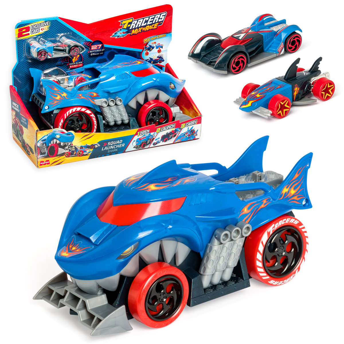 T-Racers S - Playset 1x4 Shark Squad Launcher (V.0) - T-Racers | Sklep ...