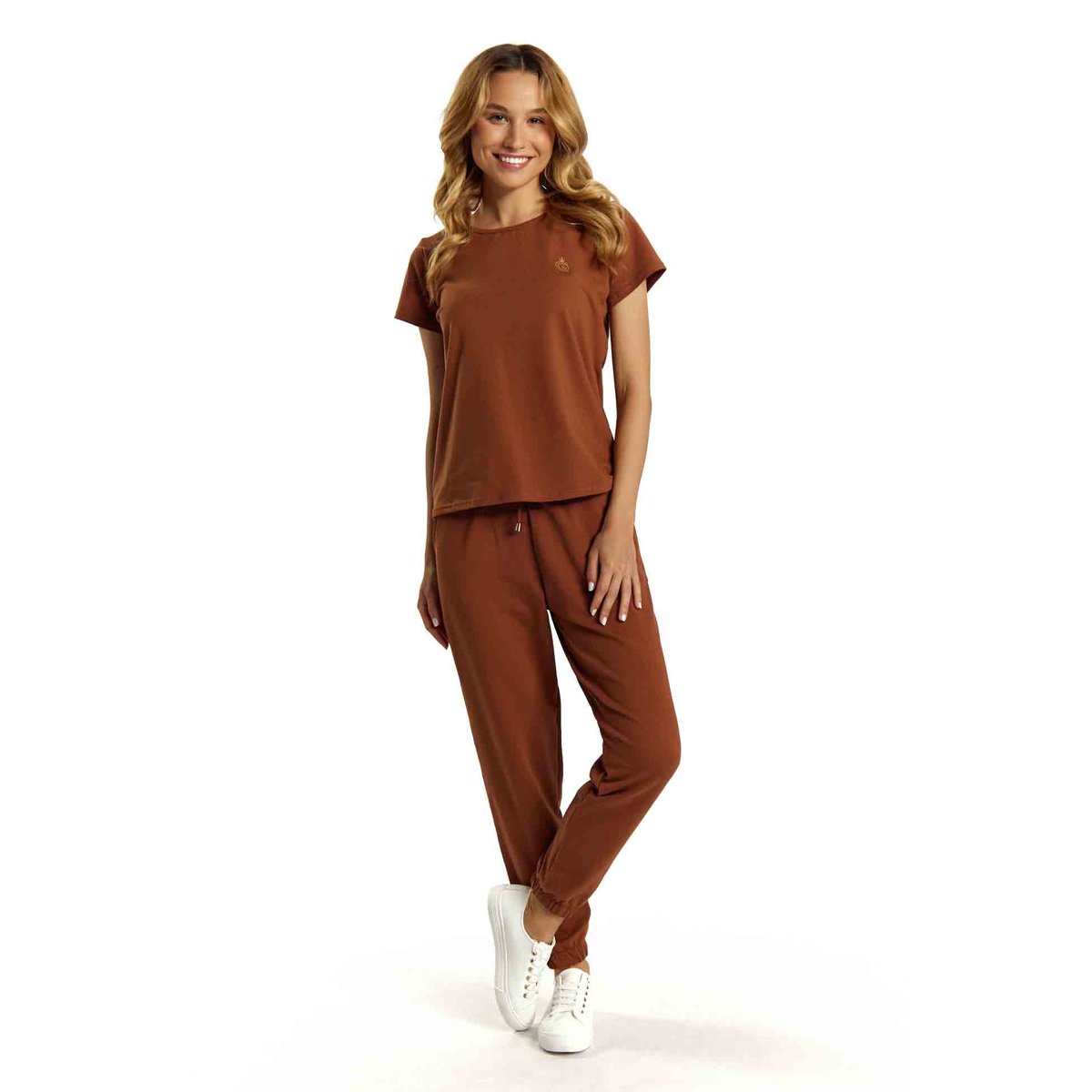 T-Shirt damski Golden Queen, brąz/Golden queen - Inna marka | Moda ...