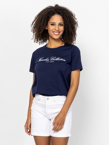 T-SHIRT DAMSKI HEAVY TOOLS MERULIS NAVY-M - Inna marka | Moda Sklep ...