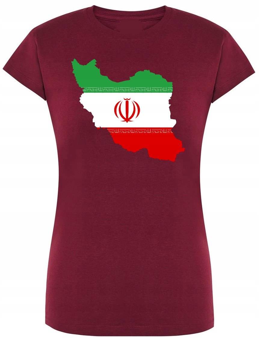 T-Shirt damski nadruk Iran Flaga Państwa r.XXL - Inna marka | Moda Sklep EMPIK.COM