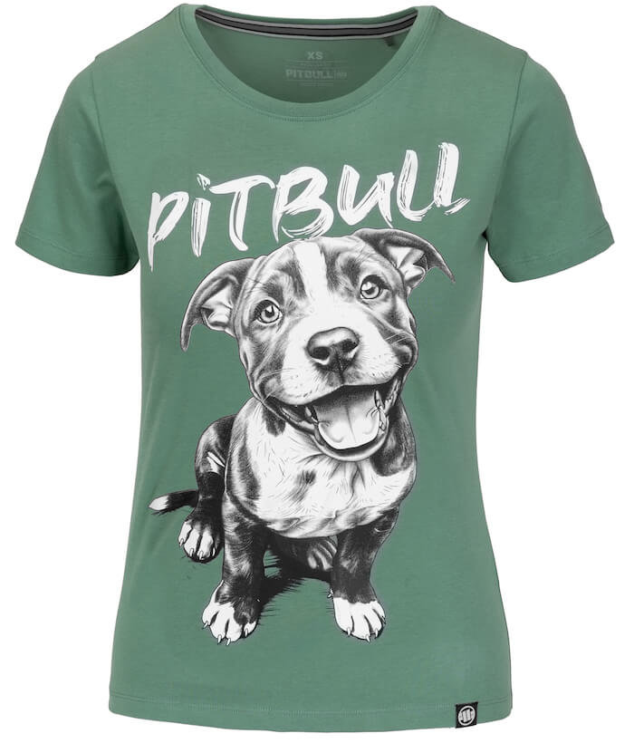 T-shirt damski PIT BULL PUPPY 2 WMN miętowy-S - Inna marka | Moda Sklep EMPIK.COM