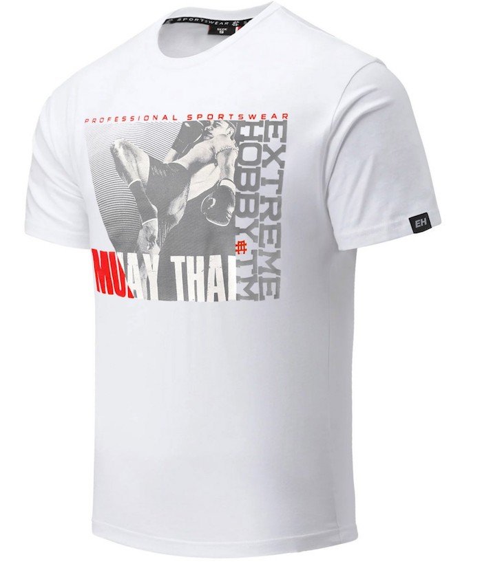 T-shirt EXTREME HOBBY MUAY THAI PRO biały-L - Inna marka | Moda Sklep ...