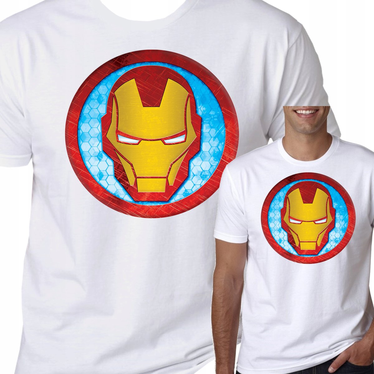 T-Shirt Koszulka Iron Man Avengers Marvel Xxl 0416 - Inna marka | Moda ...