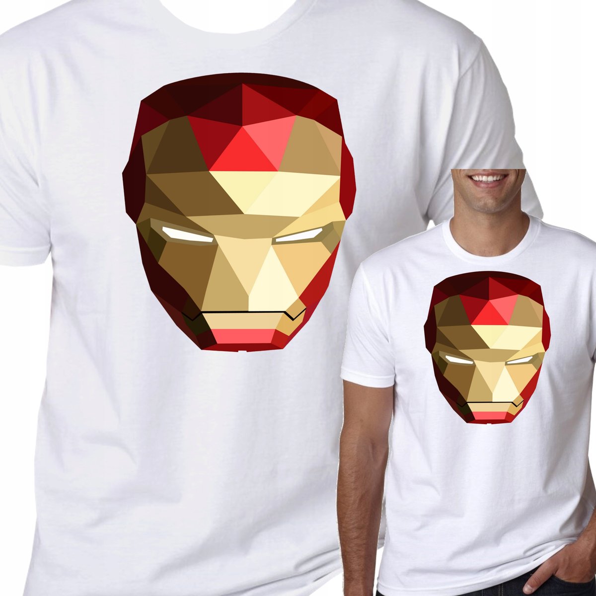 T-Shirt Koszulka Iron Man Avengers Marvel Xxl 0419 - Inna marka | Moda ...