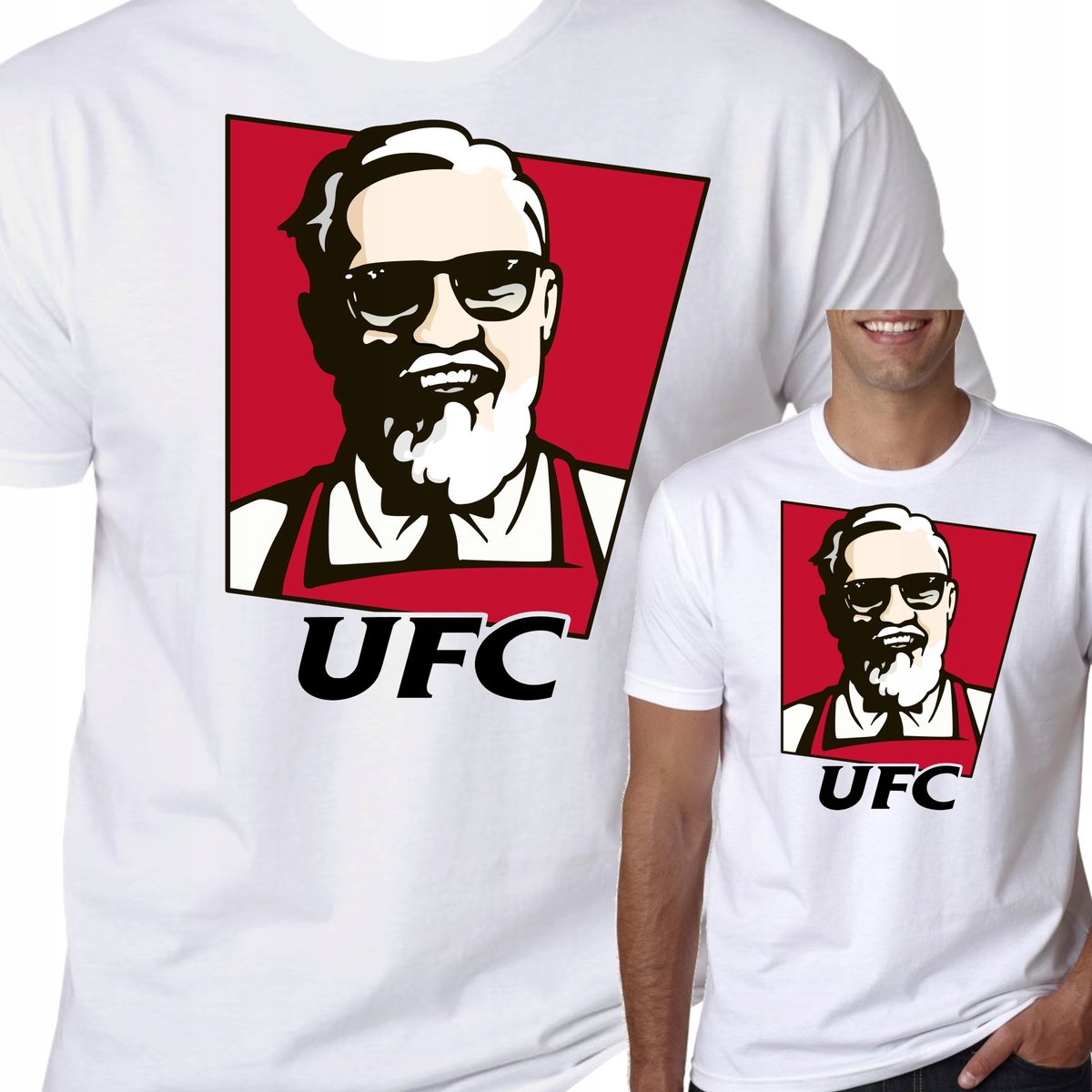 T-Shirt KOSZULKA McGregor UFC KFC MMA XL 0706 - Inna marka | Moda Sklep ...