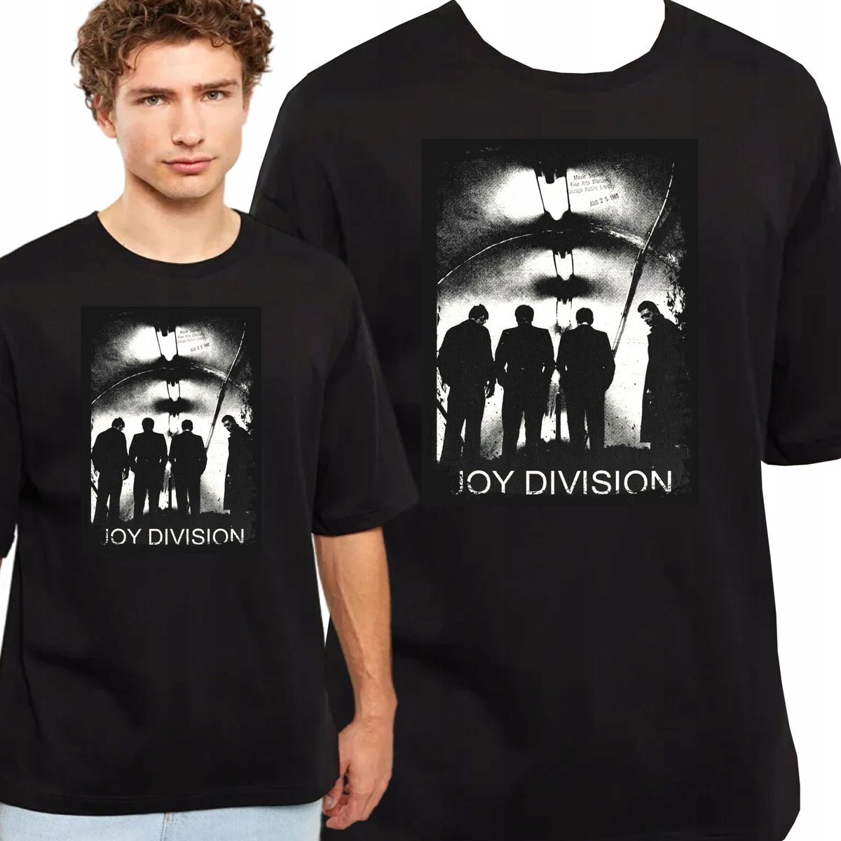 T-SHIRT Koszulka Męska JOY DIVISION Curtis Post Punk Gothic S 3367 ...