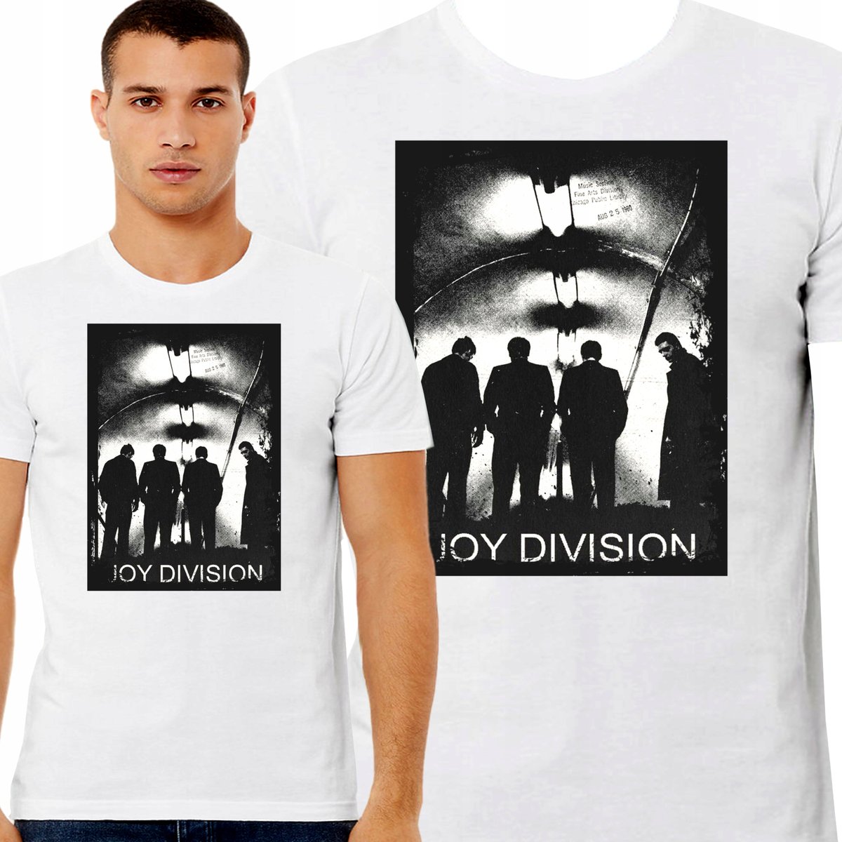 T-SHIRT Koszulka Męska JOY DIVISION Ian Curtis Post Punk Gothic S 3367 ...