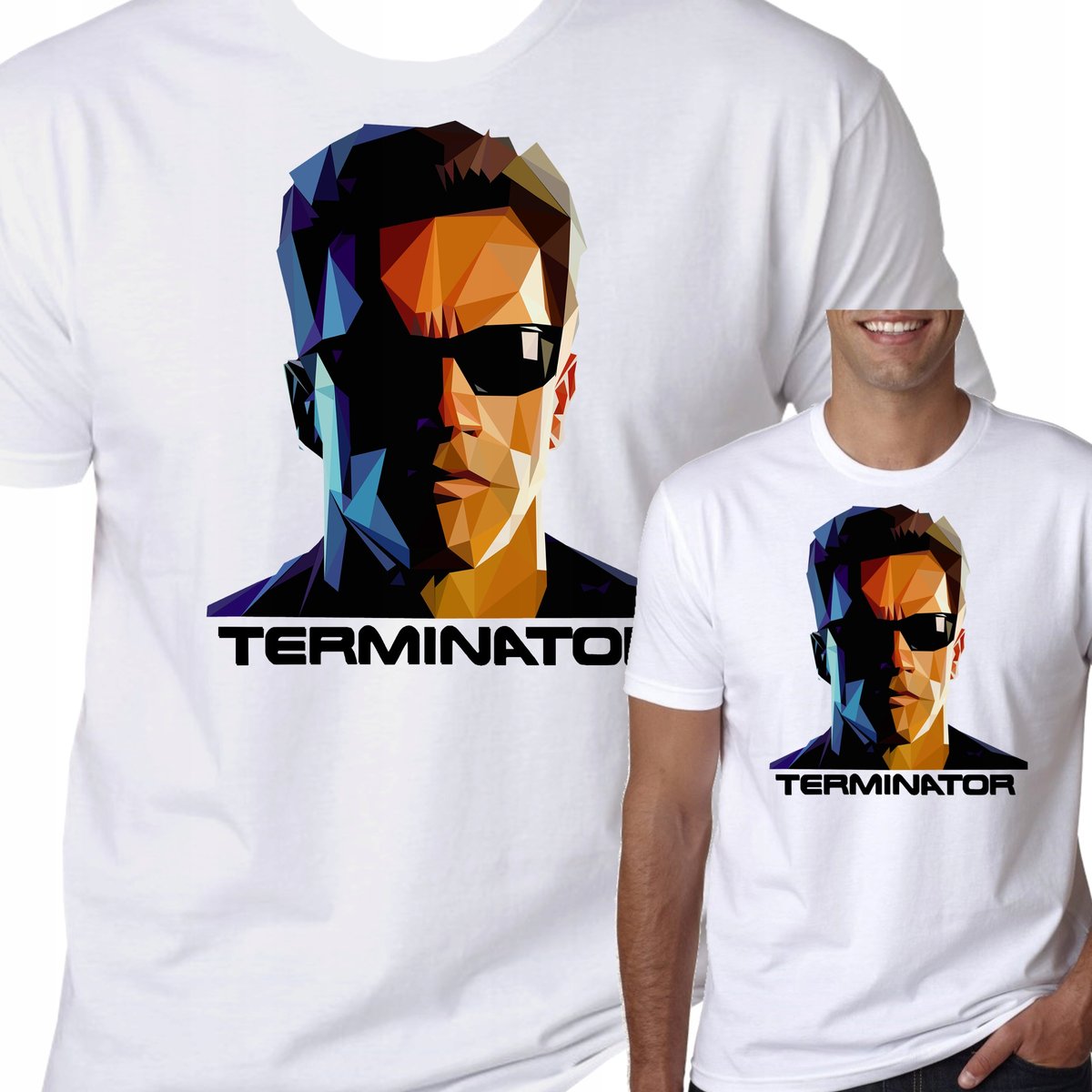 T-Shirt Koszulka Terminator Film Arnold S 0758 - Inna marka | Moda ...