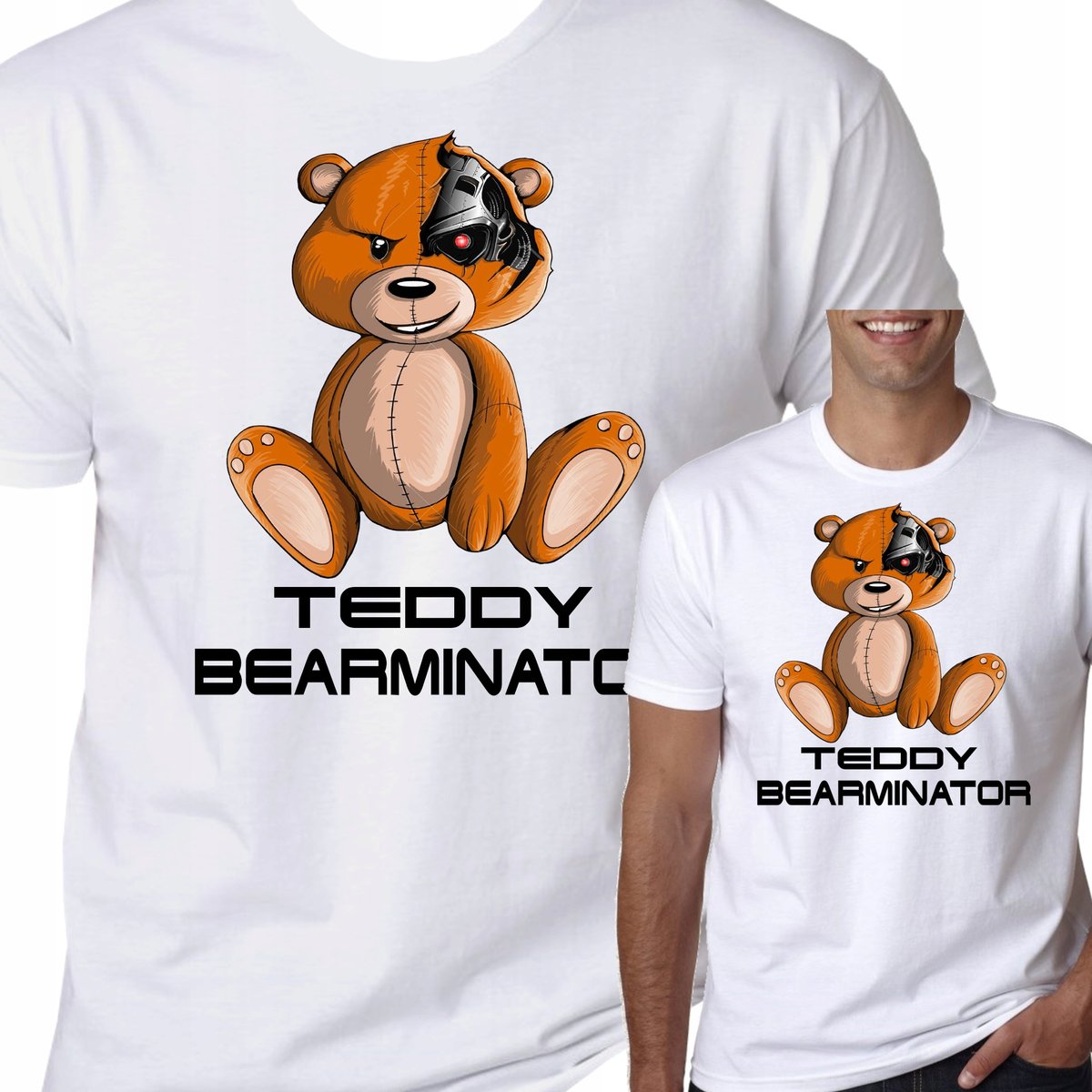 T-Shirt Koszulka Terminator Teddy Bear L 0755 - Inna marka | Moda Sklep ...