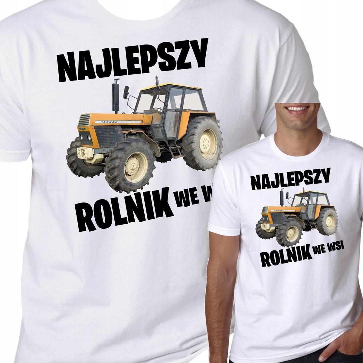 T-Shirt Koszulka Traktor Ursus Rolnik Xxl 1184 - Inna marka | Moda ...
