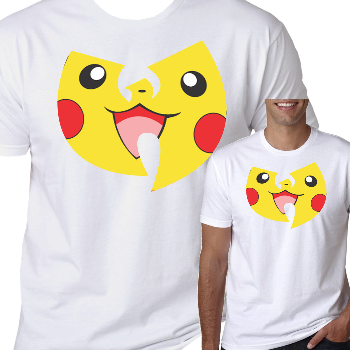 T-Shirt Koszulka Wu Tang Clan Pikachu Rap Xxl 0892 - Inna marka | Moda ...