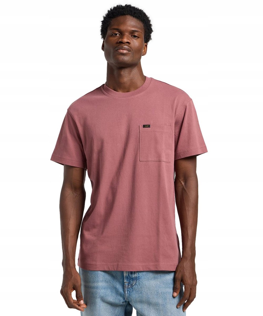 T-shirt Lee RELAXED POCKET TEE 112364543 Henna XL - LEE | Moda Sklep ...