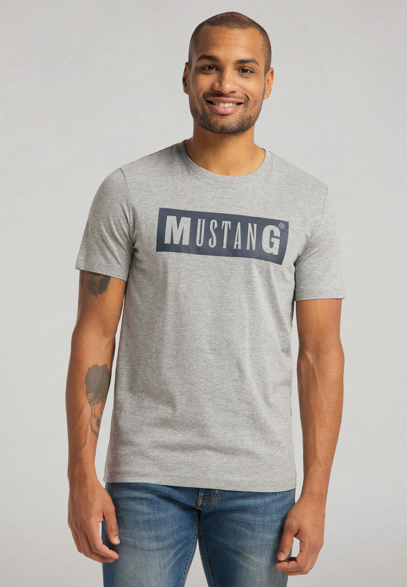 T-Shirt Mustang Alex C Logo Tee 100372 4140 M - Mustang | Moda Sklep ...