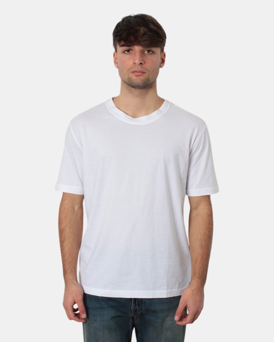 T-Shirt Paolo Pecora - 1101 Bianco Ottico - Inna marka | Moda Sklep ...